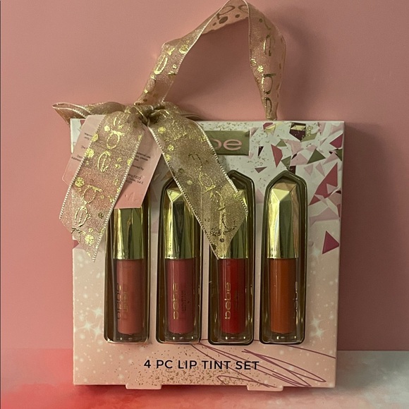 bebe | Makeup | Bebe Lip Tint Set Pink Red Orange | Poshmark